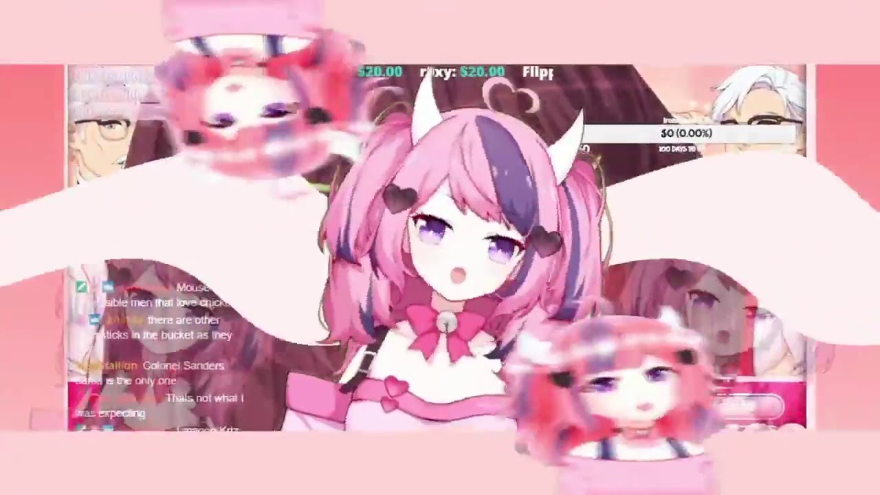 Ironmouse's 400k stream intro (Funny and cute video edit) Akkoorden ...