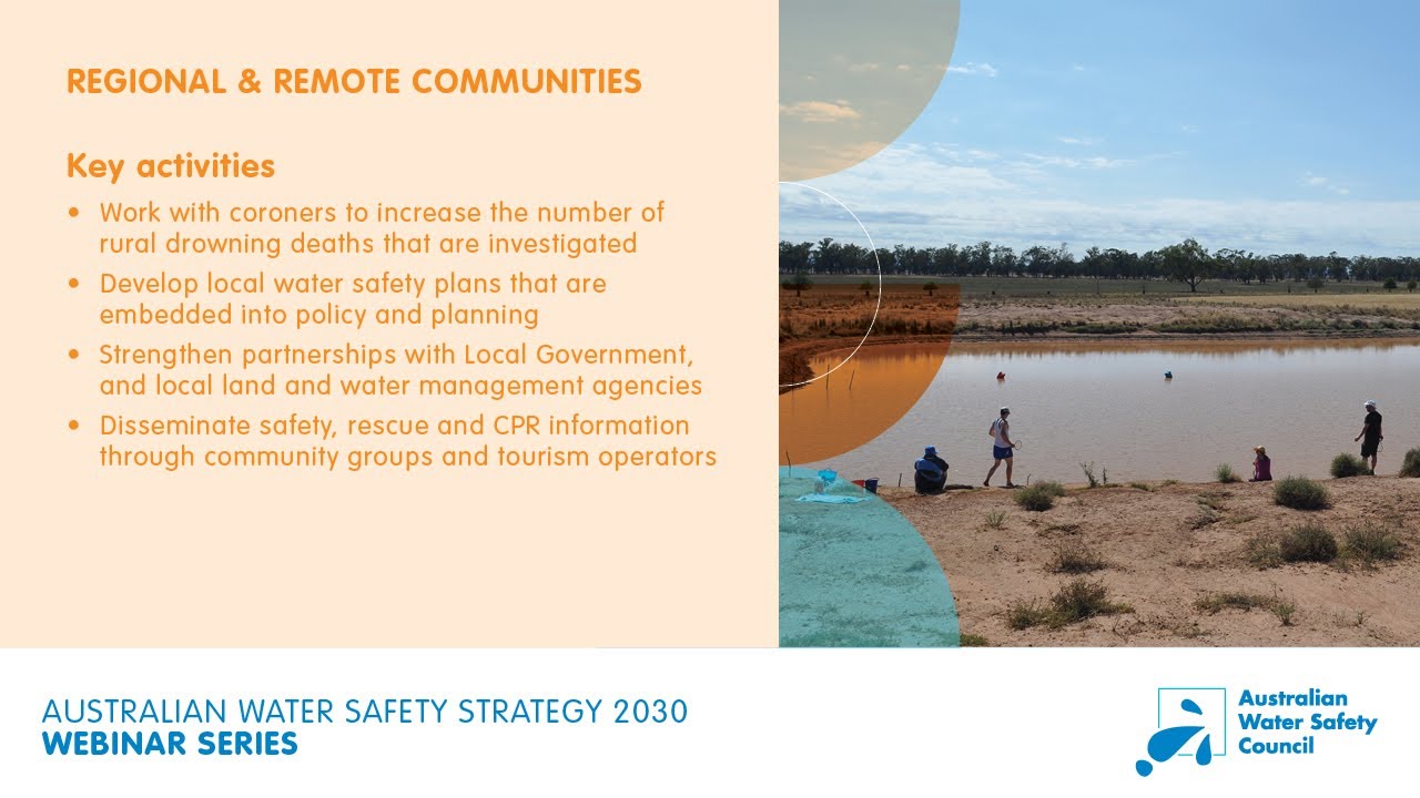 Australian Water Safety Strategy 2030 Webinar - Session 1 - Regional ...