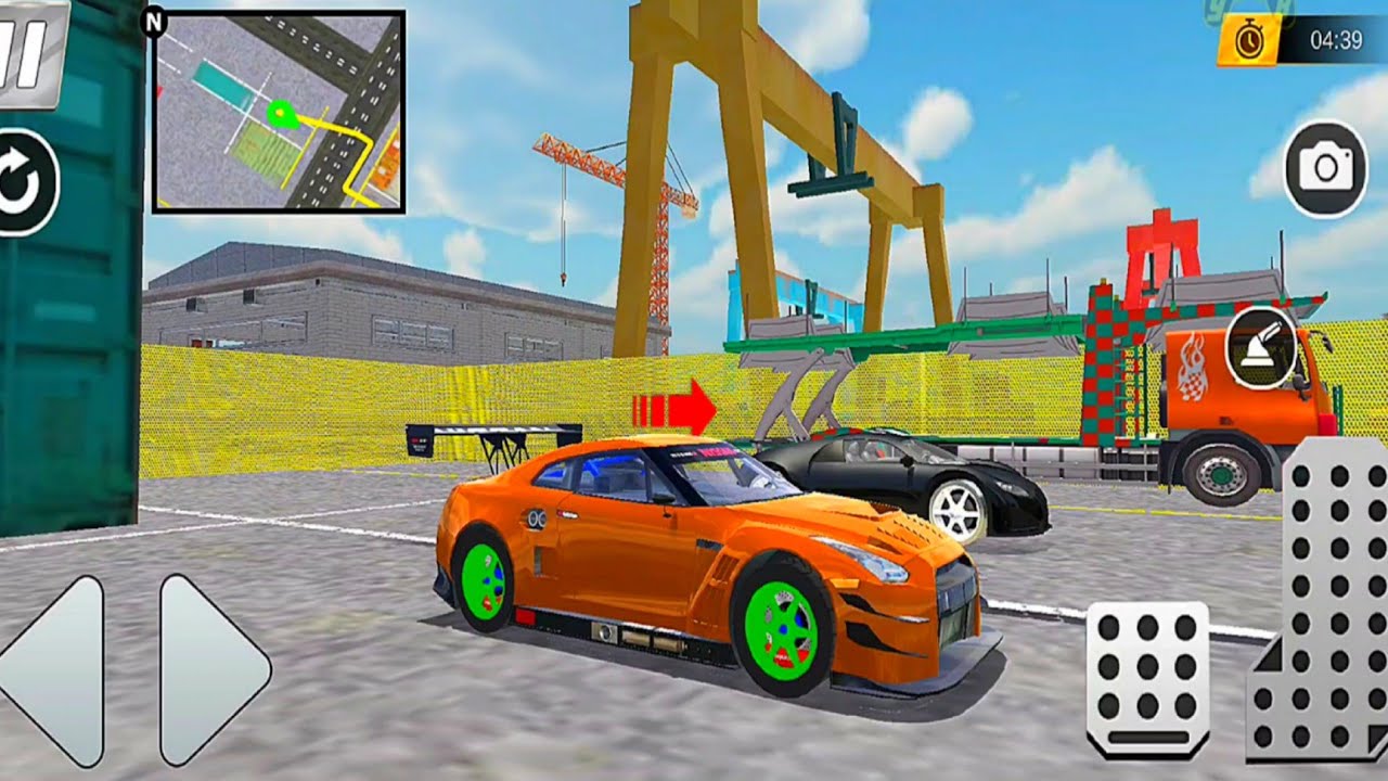 Trailer Truck Car Transportation Game 2024 || IOS Android Gameplay ...