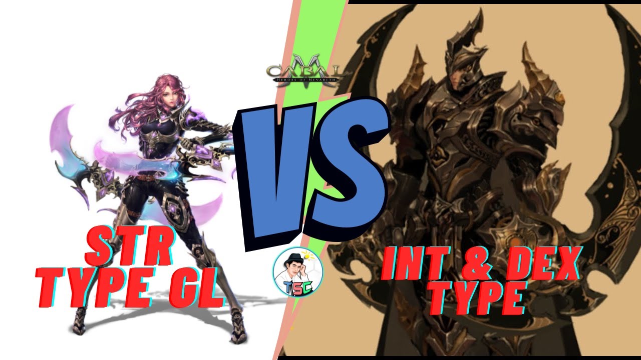 Cabal Mobile | STR vs INT vs DEX Type GL (Gladiator) - YouTube