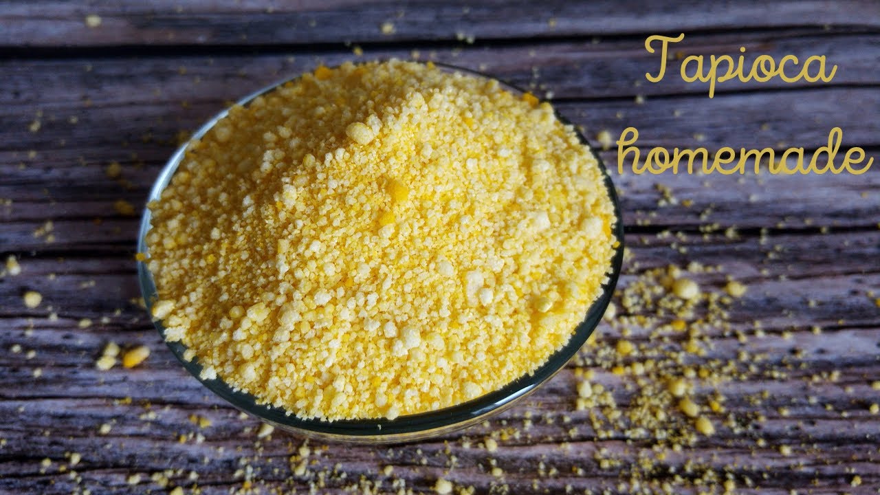 Comment faire le Tapioca maison/ le Gari? - YouTube
