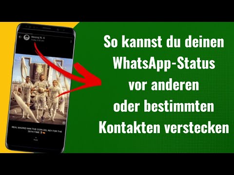 So kannst du deinen WhatsApp-Status vor anderen oder bestimmten Kontakten verstecken | German