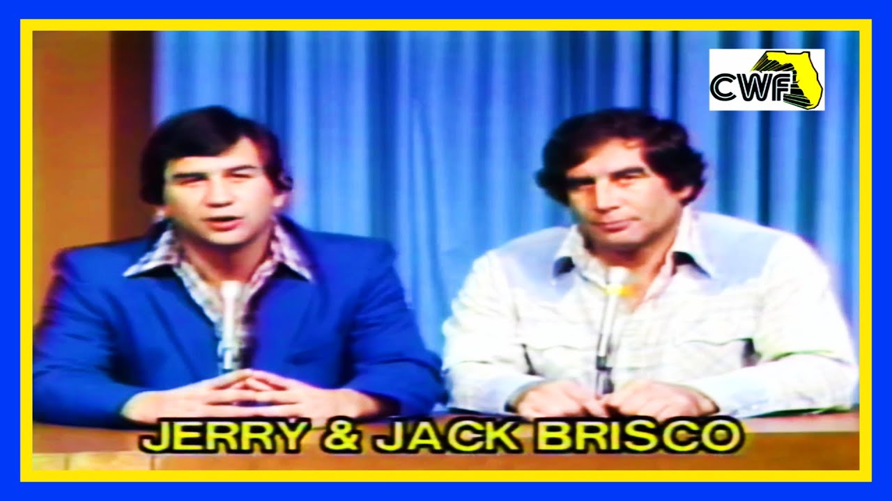 Gordon Solie Interviews Jack & Jerry Brisco (Championship Wrestling ...