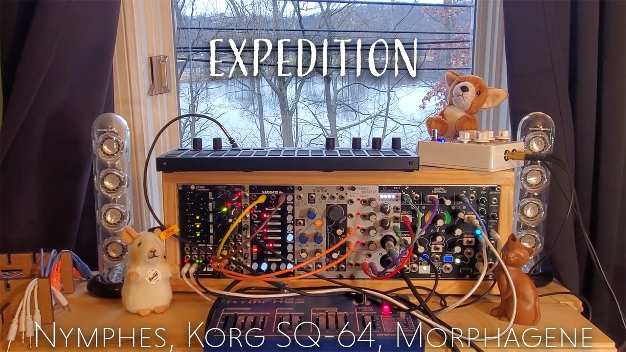 Expedition - generative ambient eurorack modular piece no. 68 [ Nymphes, Korg SQ-64, Morphagene ...