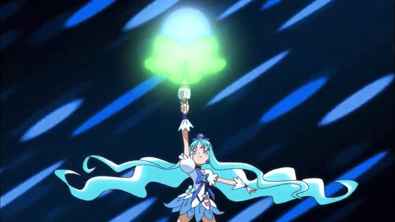 HeartCatch Pretty Cure - Cure Marine - Blue Forte Wave - YouTube