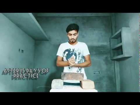 How to break bricks with your hand - YouTube