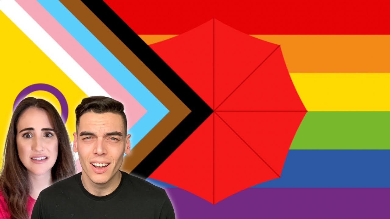 New Pride Flag just dropped & it's absurd (reaction) - YouTube