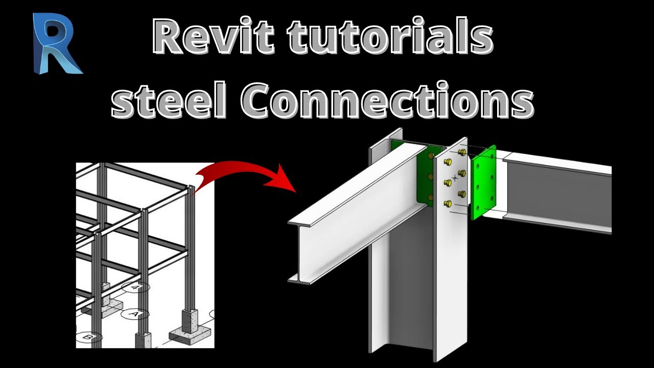 Revit structure I Steel connection design - YouTube
