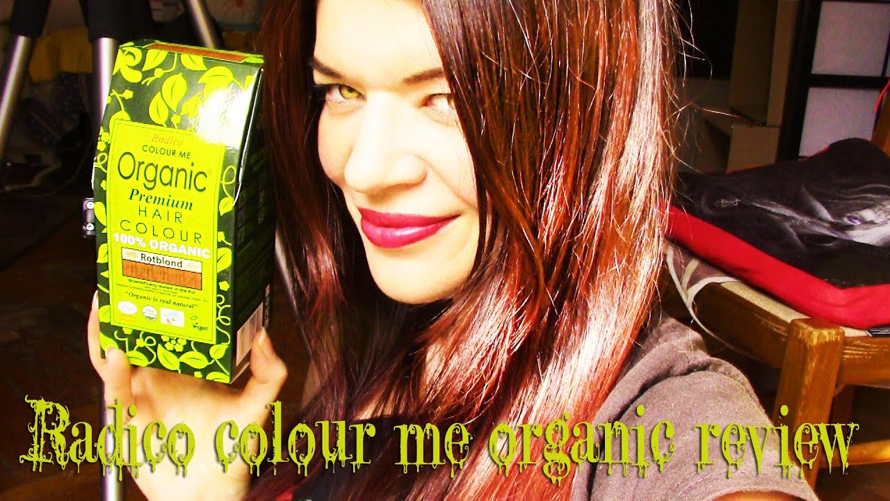 Radico Colour Me Organic REVIEW!!!(Rotblonde/Biondo Rosso) - YouTube