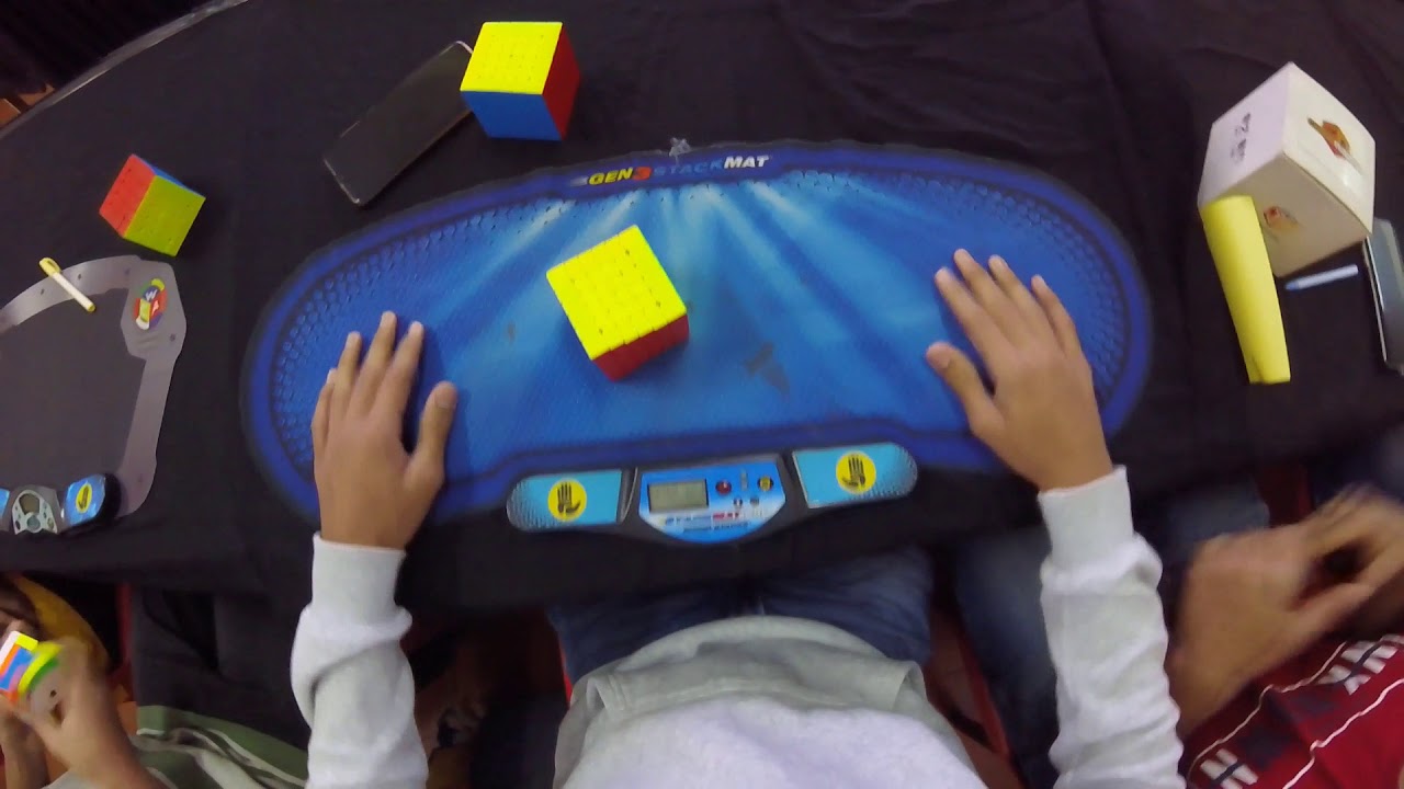 1:45.69 Official 6x6 mean ft. 1:38+2 single | Oculus Cube Open 2020 ...