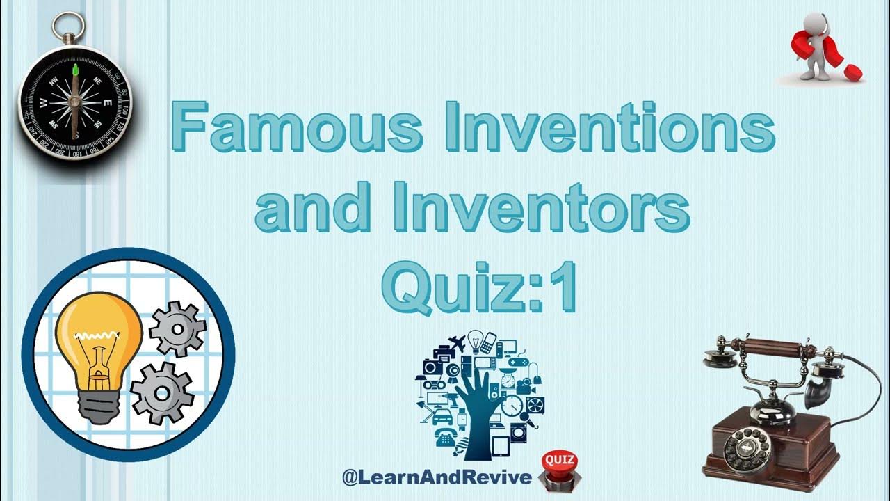 Famous Inventions and Inventors - Quiz:1 - YouTube