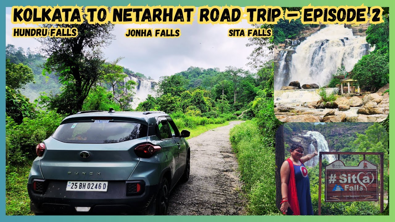 Hundru Falls, Jonha Falls & Sita Falls | Desi Lunch | Road Map ...