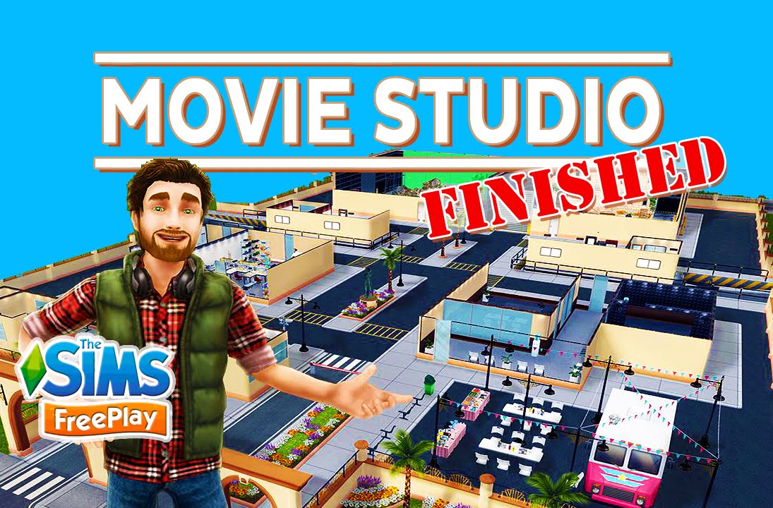 The Sims FreePlay - Movie Studio ((Finished)) Tour - YouTube