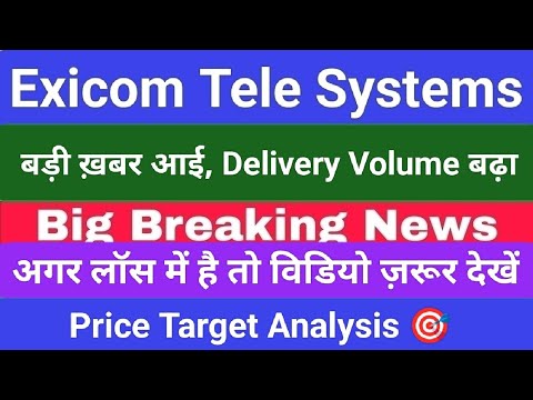 exicom tele systems share analysis, exicom latest news,exicom today ...