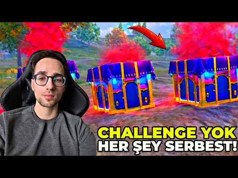 UZUN ZAMAN SONRA HER ŞEY SERBEST FULL RUSH ! PUBG MOBILE