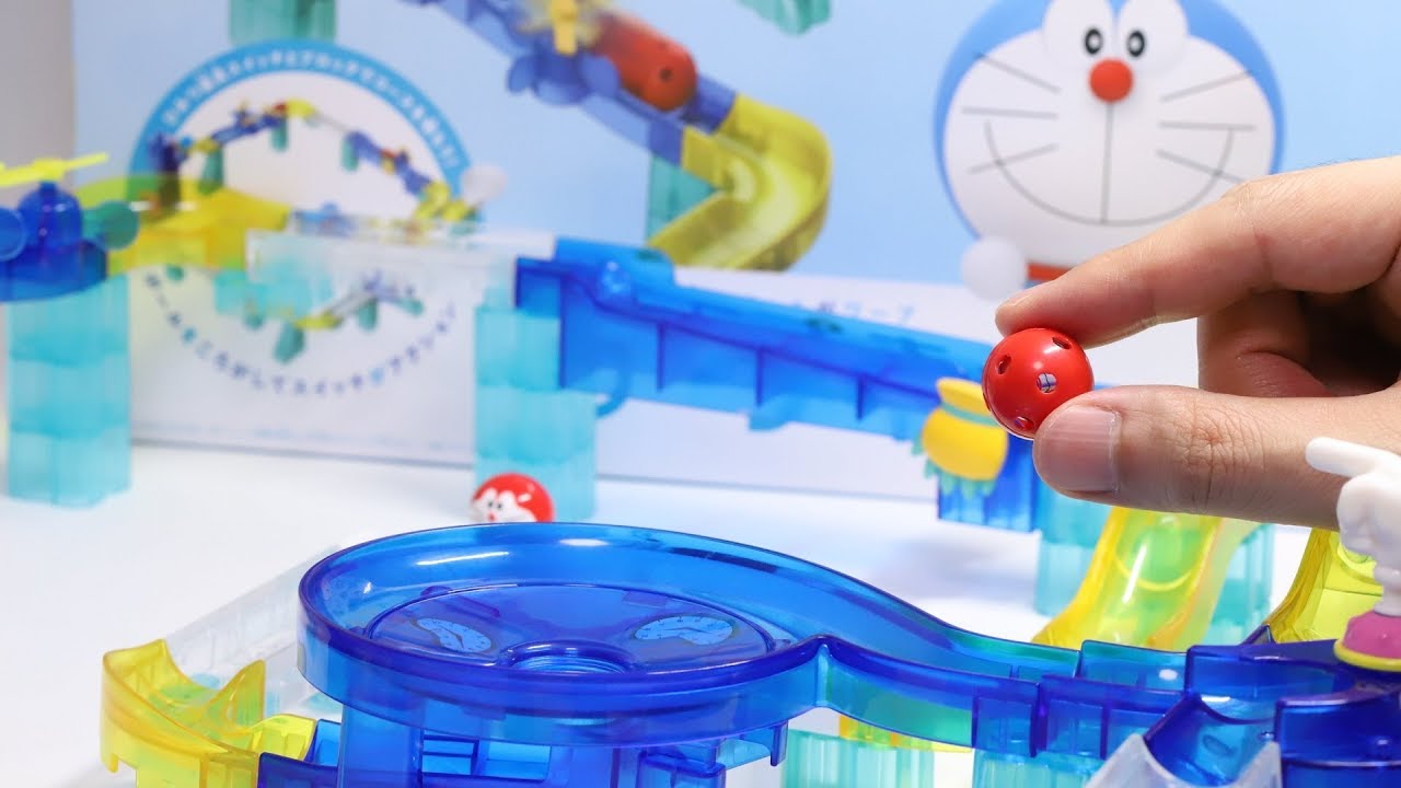 Doraemon Lego Block type DIY Ball Game - YouTube