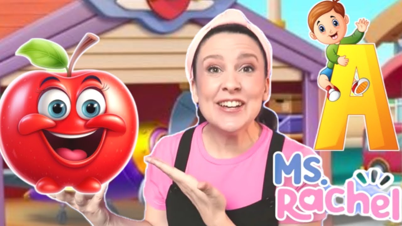 Ms Rachel & Elmo Get Ready For School ABC Song, Numbers, Colors ...