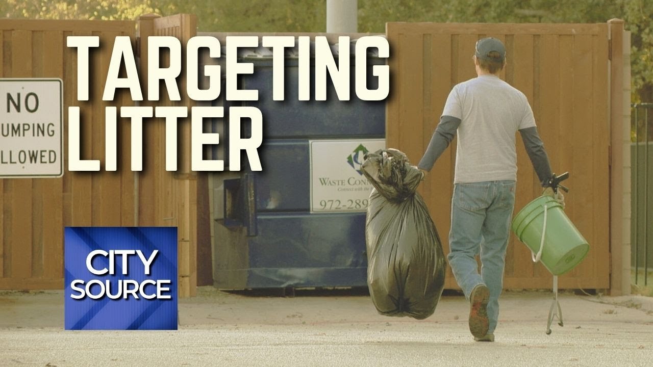 Targeting Litter in Irving - YouTube