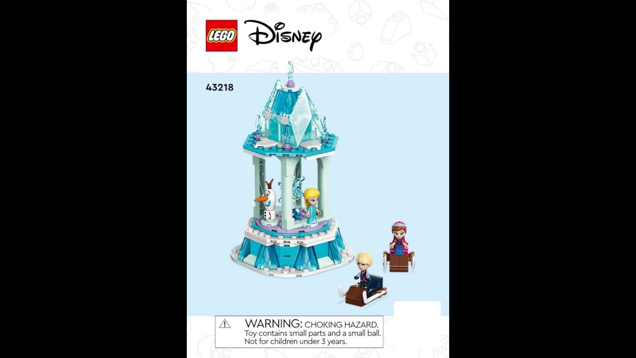 LEGO Instructions | Disney | 43218 | Anna and Elsa's Magical Carousel ...