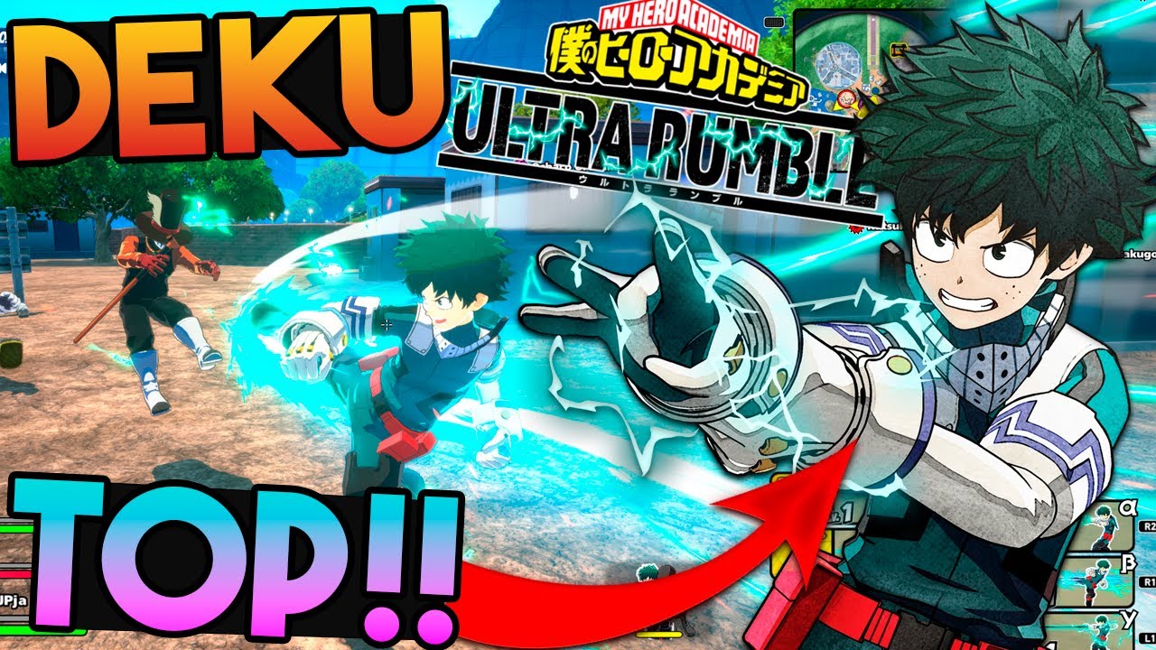 MY HERO ULTRA RUMBLE DEKU, SUPER TOP!! | MY HERO ACADEMIA ULTRA RUMBLE ...