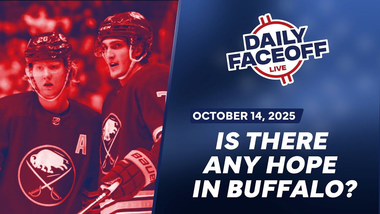 Is There Any Hope in Buffalo? | Daily Faceoff LIVE - YouTube