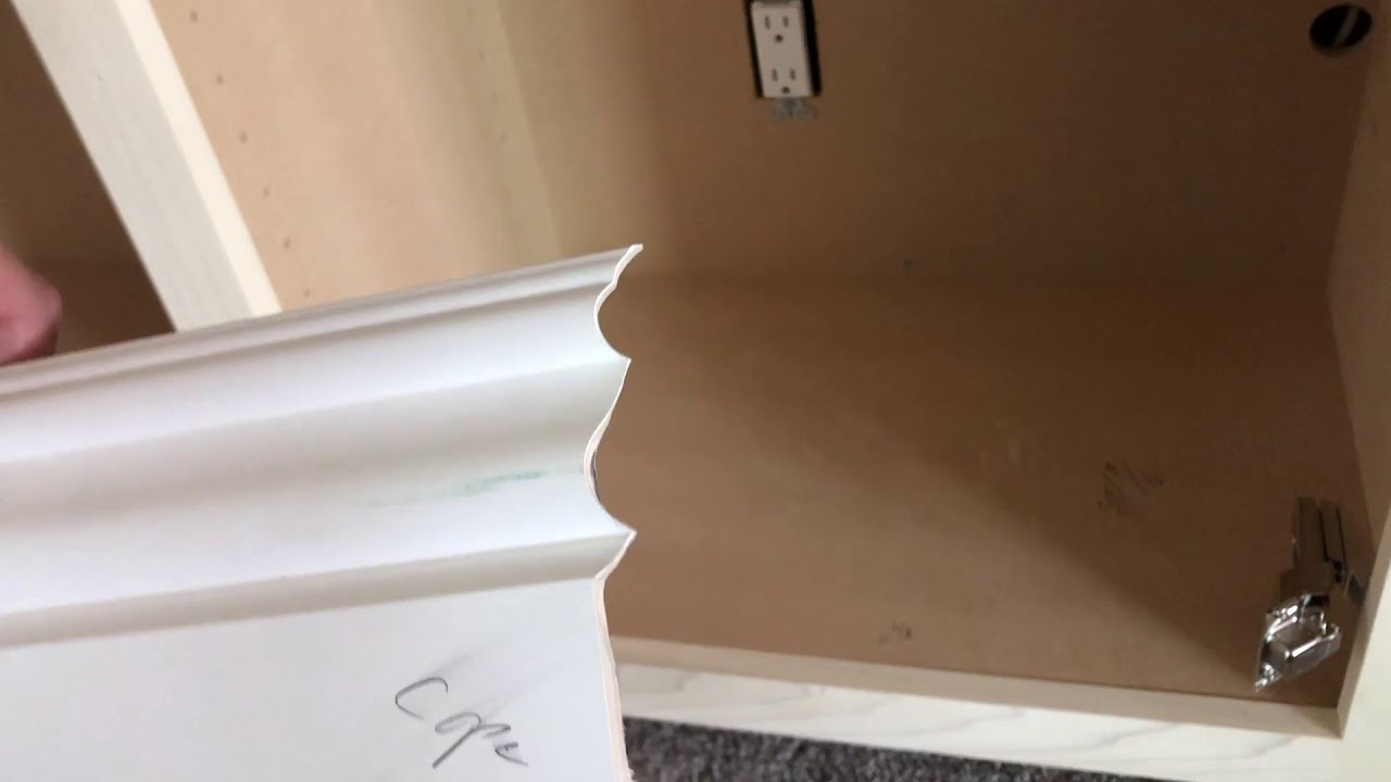 How To Cope Base Moulding Using a Drill and Belt Sander- Simple but ...