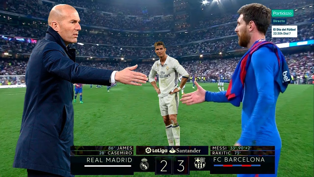 The Day Lionel Messi Showed Cristiano Ronaldo & Zinedine Zidane Who Is ...