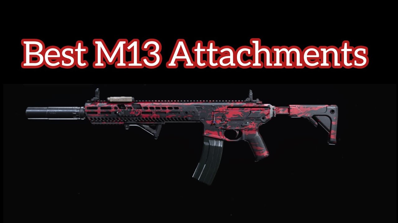Call Of Duty: Modern Warfare - Best Overall M13 Attachments/Setup - YouTube