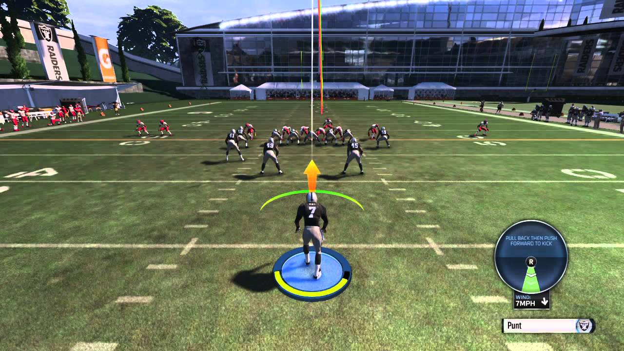 Madden Challenge #4 - Can a Punter run a 50 yard Touchdown on a Fake ...