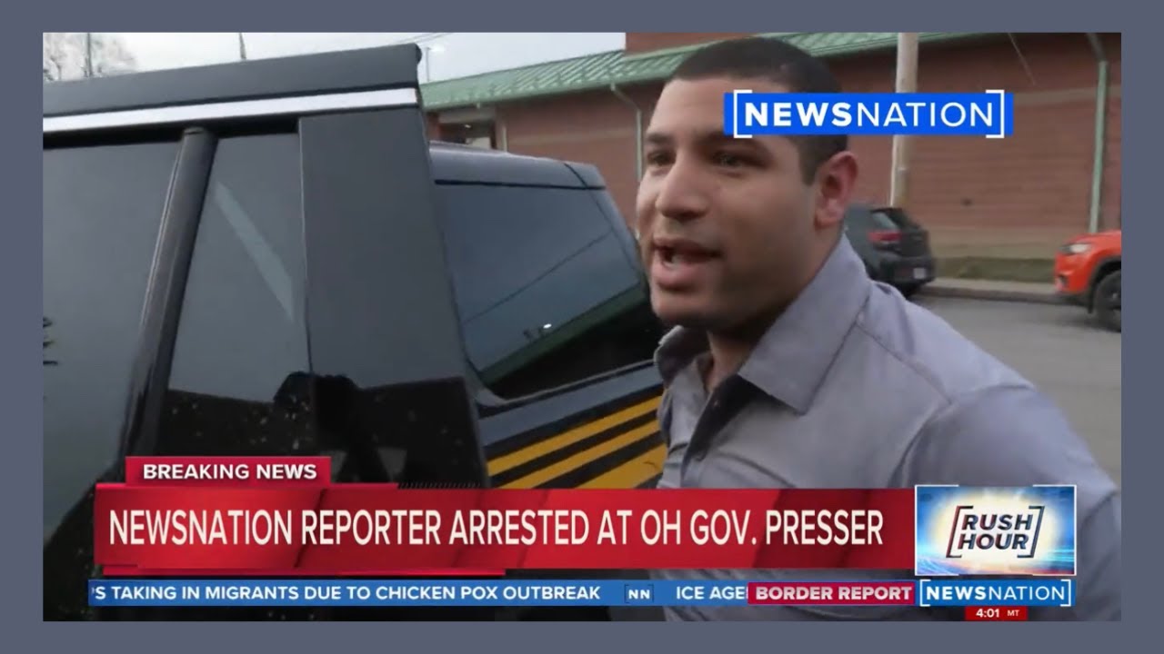 BREAKING: EVAN LAMBERT CORRESPONDENT WITH NEWSNATION ARRESTED FOR DOING ...