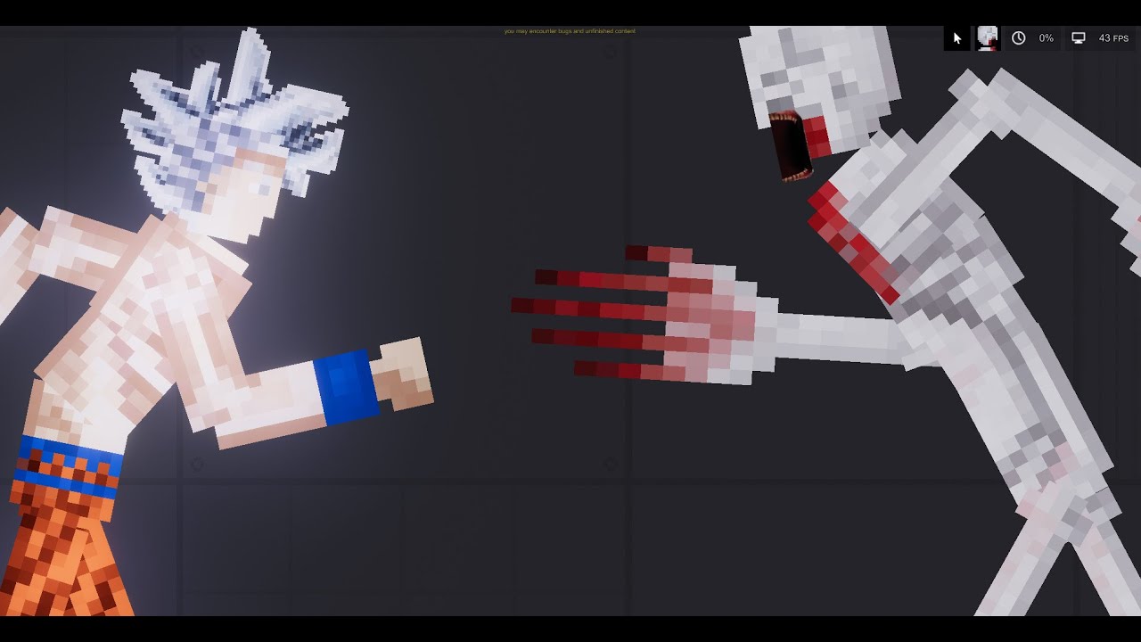 Goku Vs SCP 096 In People Playground - YouTube