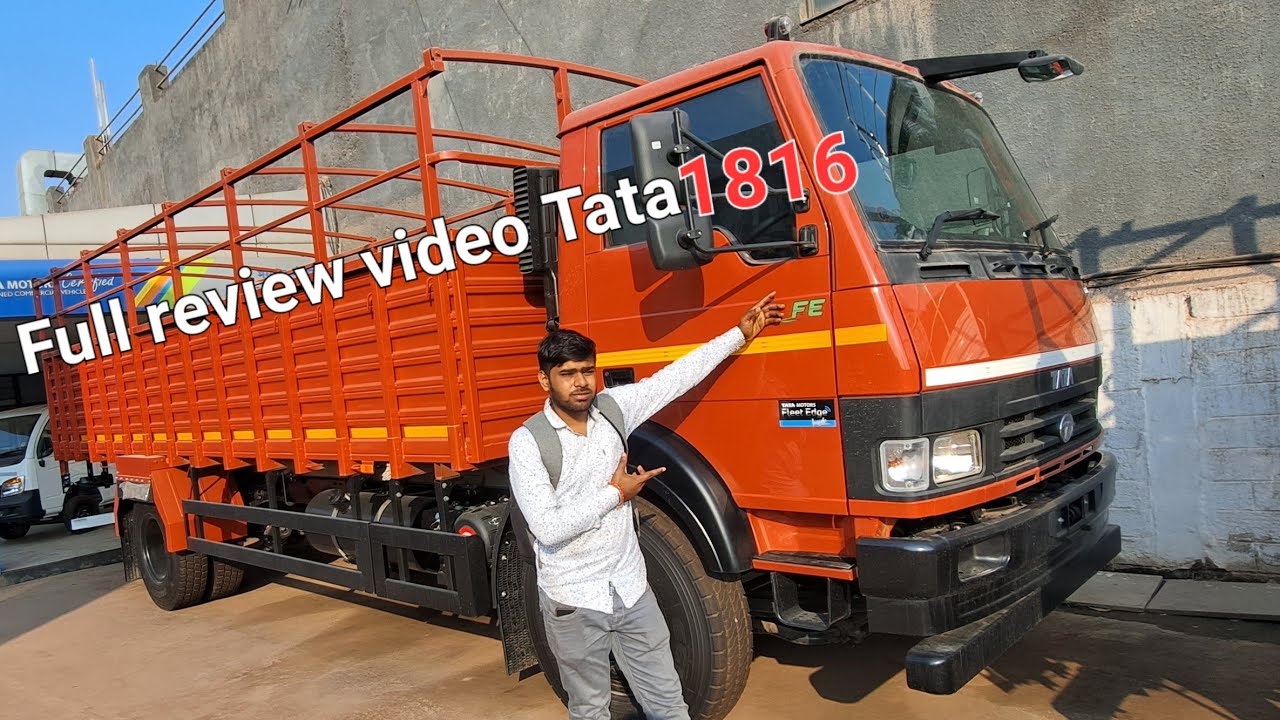 All New Tata 1816 Truck 4x2 review Body Engine 3.3cc Warranty 3 Years/3 ...
