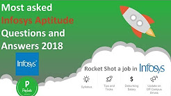 Infosys Aptitude Questions and Answers 2019 | PrepInsta - YouTube