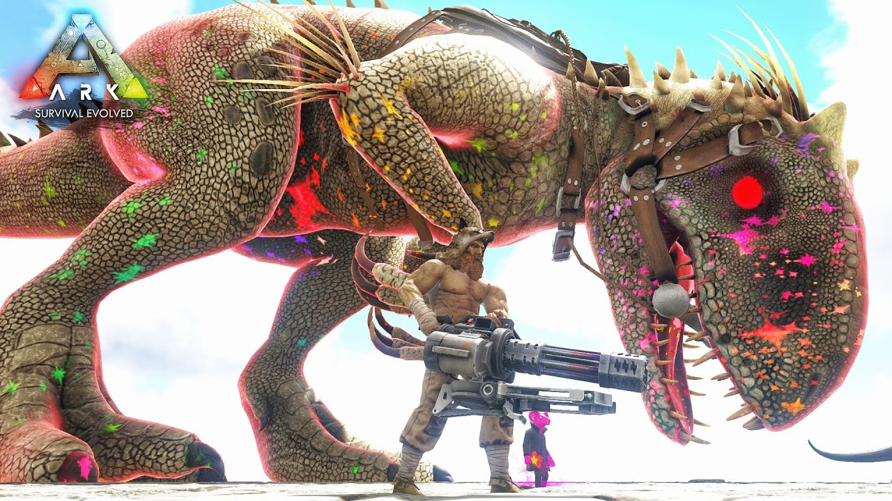 100 Million Damage Shadow Indominus Rex 🔥🔥 : ARK Survival Evolved Do Or ...