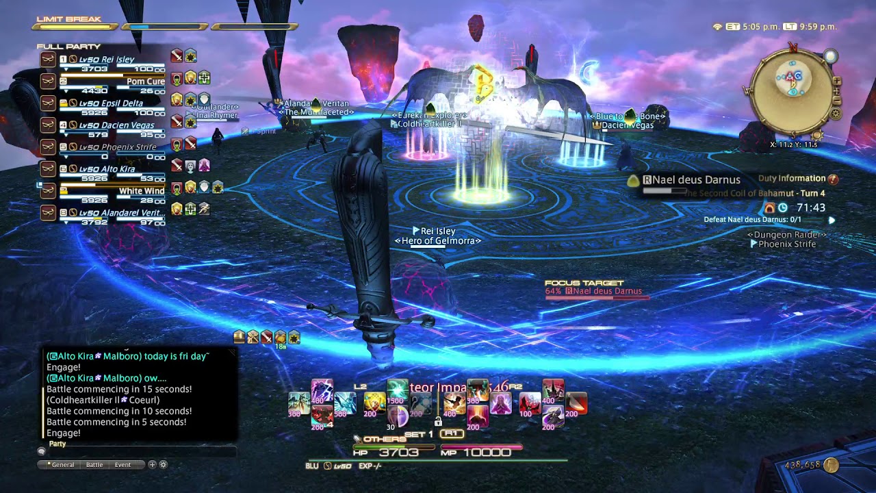 FINAL FANTASY XIV T9 Blue Mage Clear - YouTube