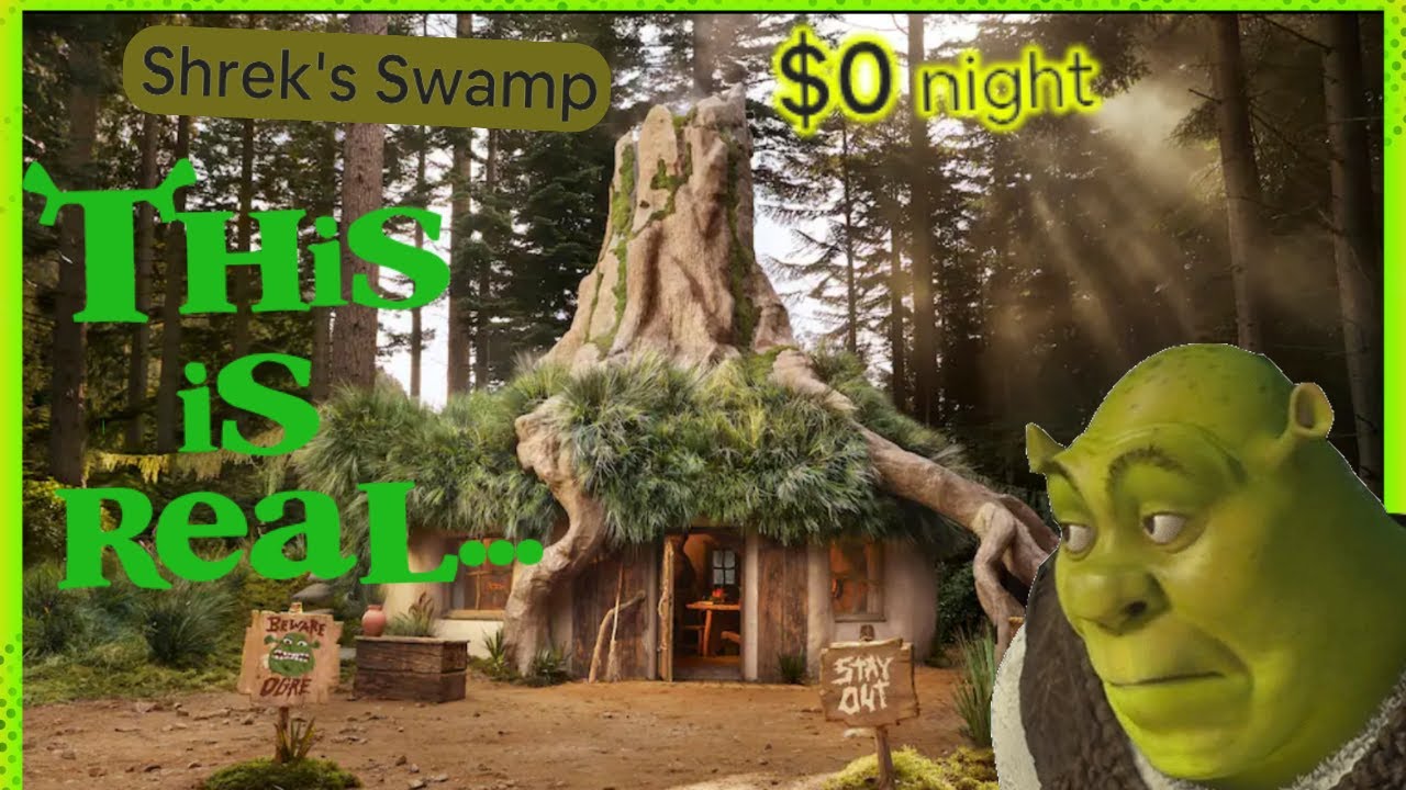 This is a DREAM come true... (Shrek's Swamp IRL) - YouTube