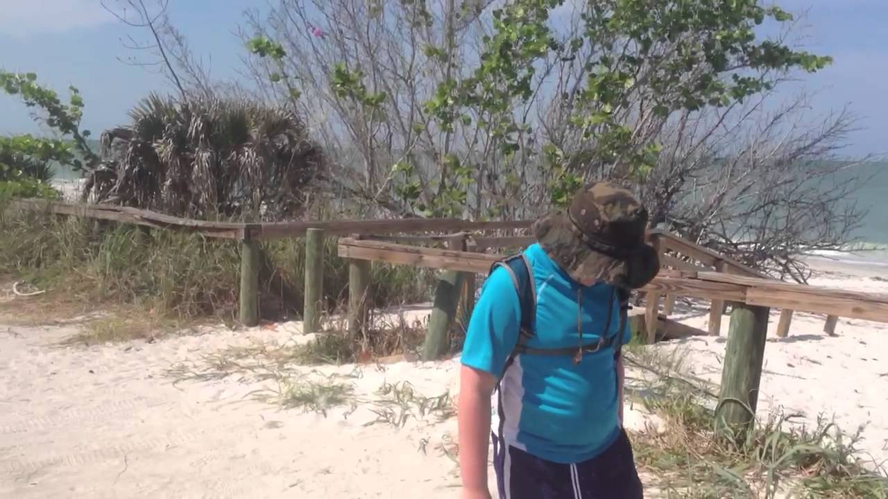 Upper Captiva beach hike April 2013 - YouTube