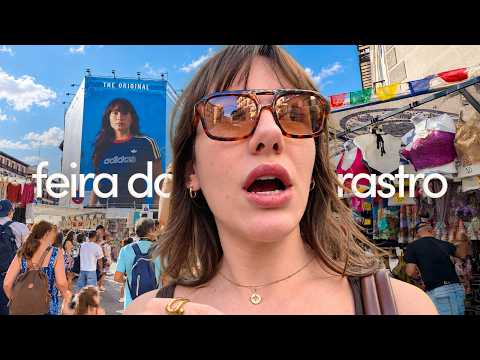 ⁠Um domingo inteiro garimpando no Rastro de Madrid