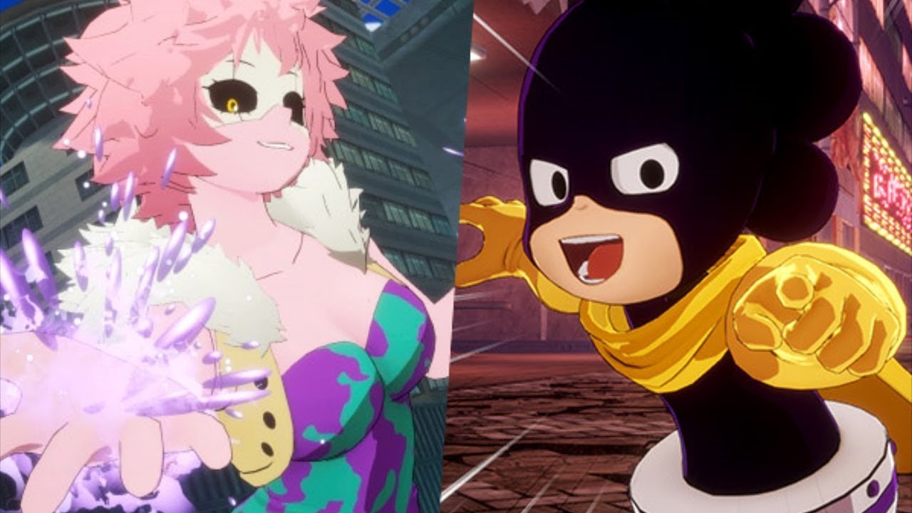 MINA AND MINETA HD SCREENSHOTS!!! My Hero Academia: One's Justice 2 All ...