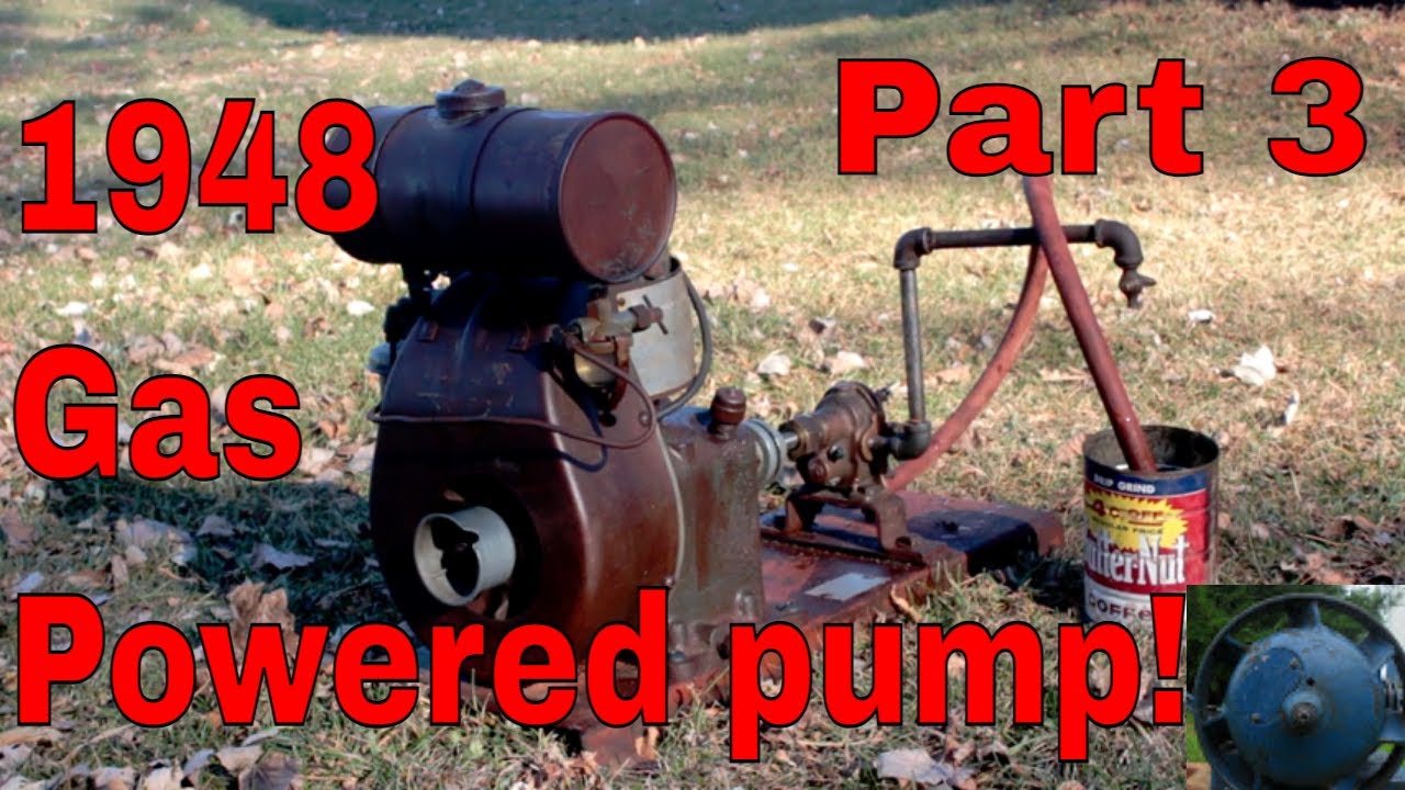 (Part 3) FINAL RUN 1948 Fargo Sprayer Pump With Clinton 700A Engine ...