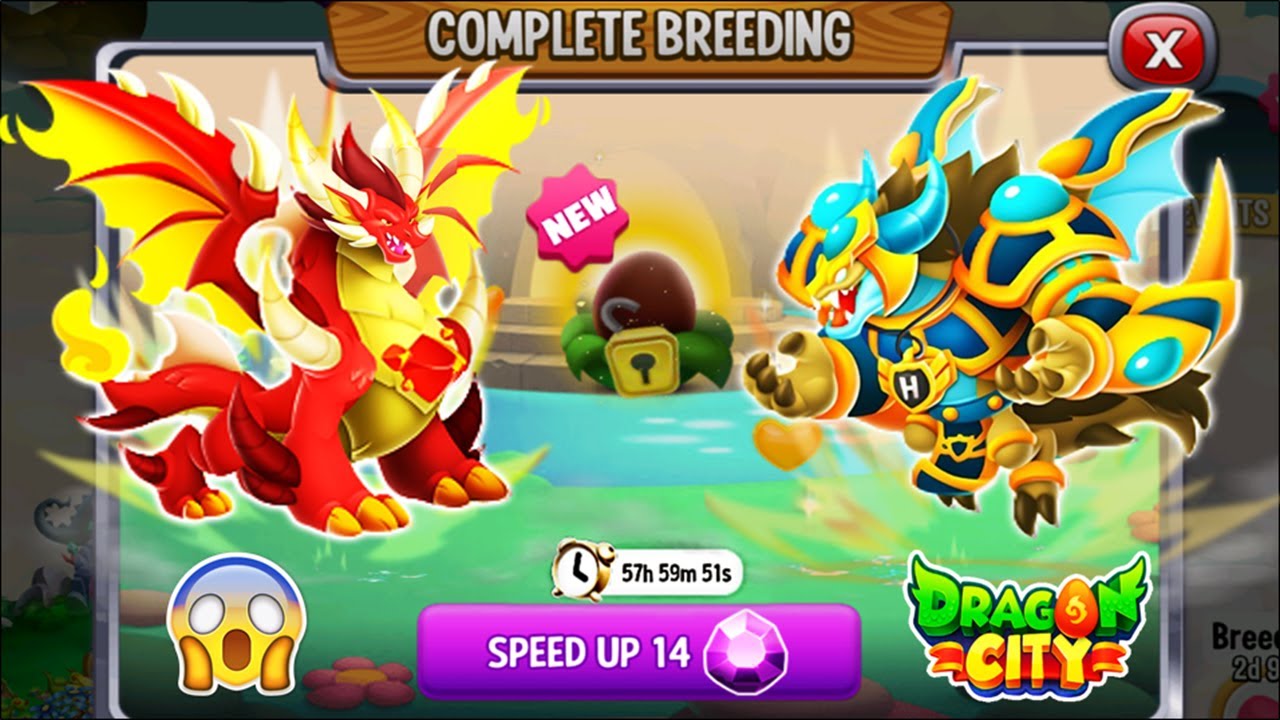 Dragon City: High Flame Dragon vs High Heroic Dragon [EXCLUSIVE ...