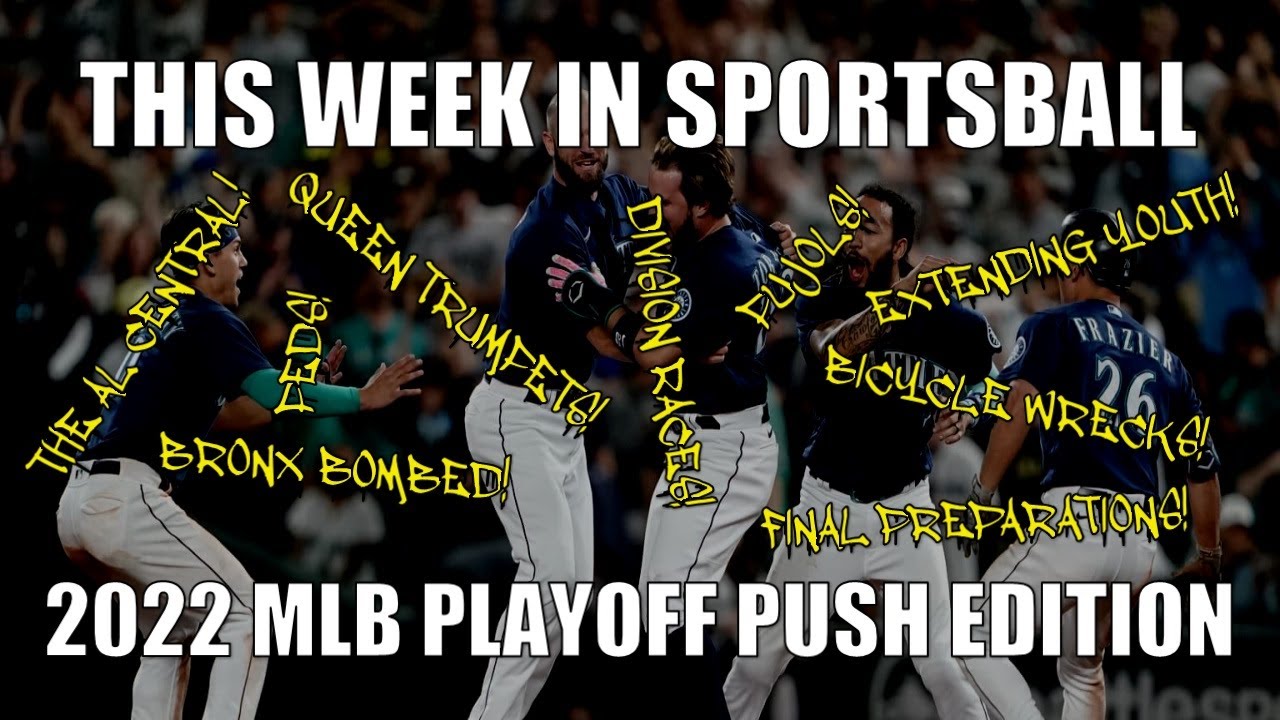 This Week in Sportsball: 2022 MLB Playoff Push Edition - YouTube