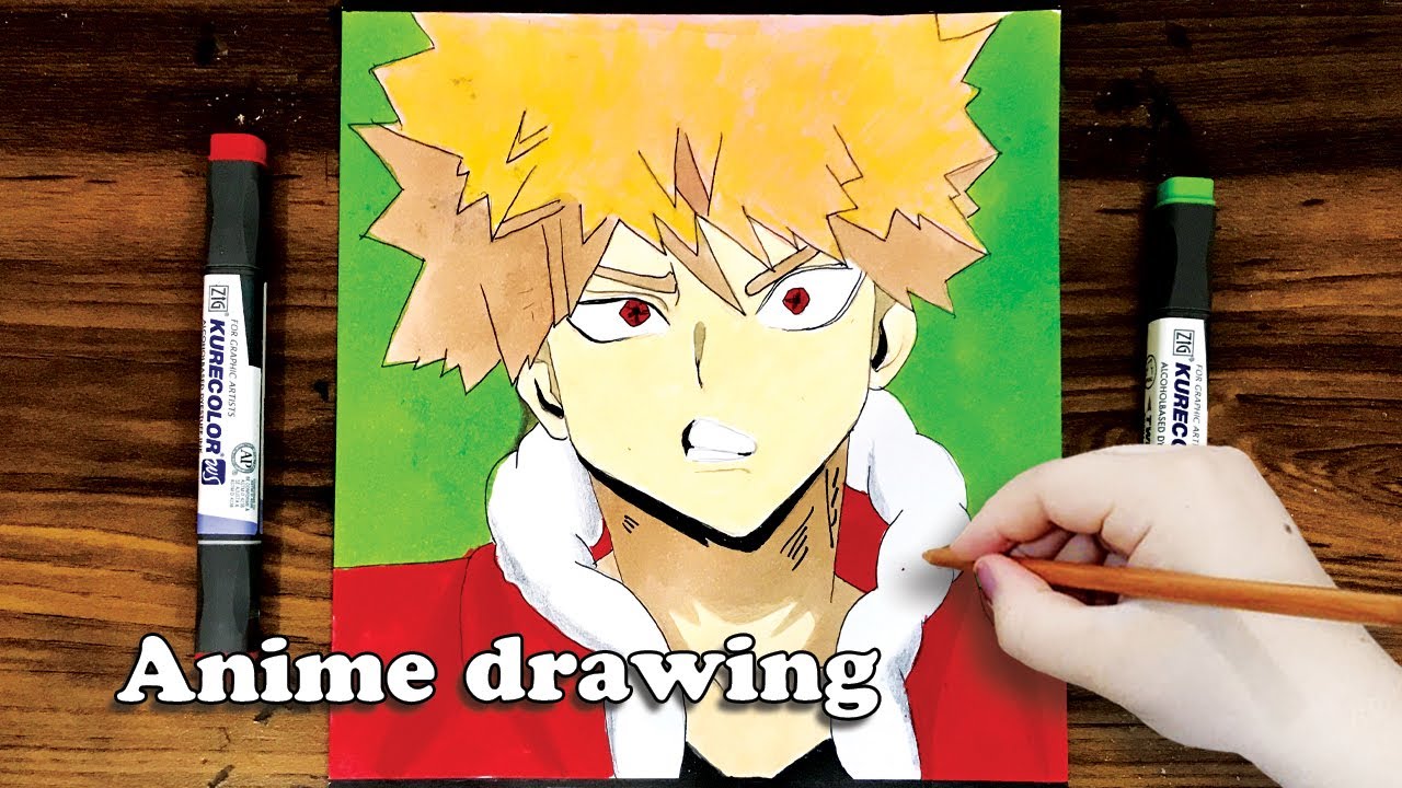 how to draw easy anime drawing - drawing anime step by step - easy ...