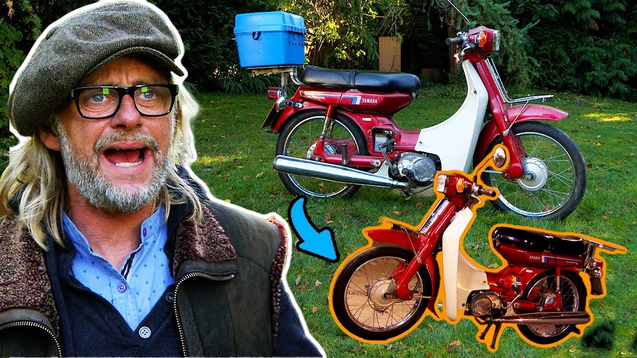 Transforming a Yamaha 50cc Moped | Find It Fix It - YouTube