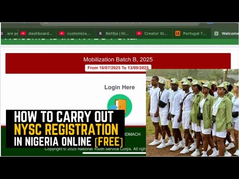 How To Register For Nysc || Nysc mobilization portal || PCM Account creation [step by step]