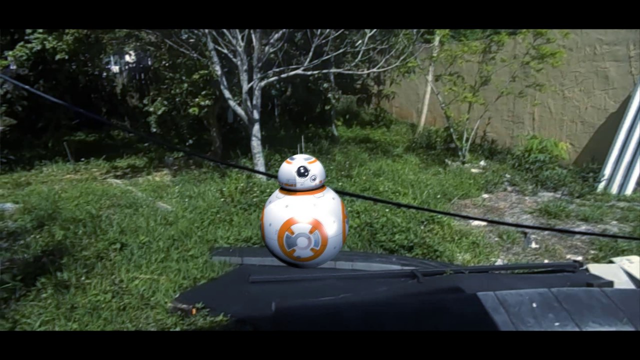 CGI 3D/VFX Short Film: Real Life BB8 Visits Earth - YouTube