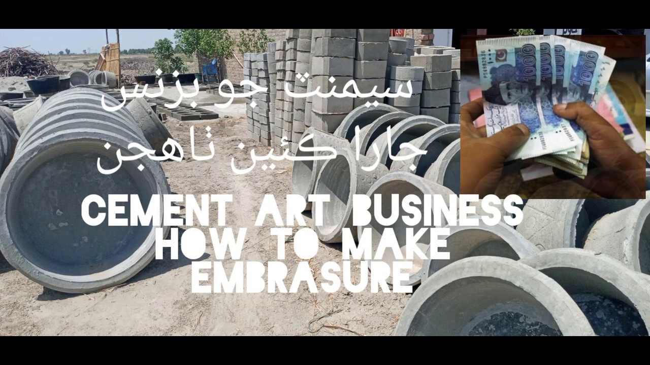 DIY Cement art| Cement art Business | Earn through Cement Business ...