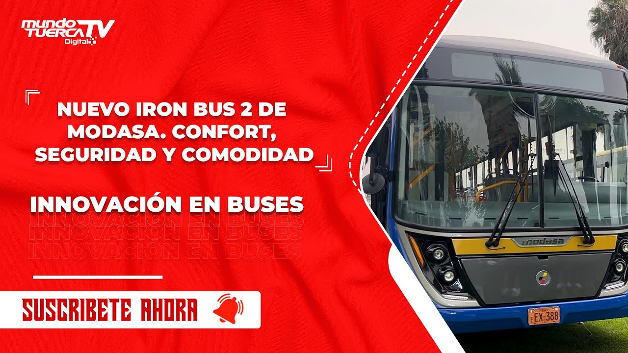 𝗠𝗼𝗱𝗮𝘀𝗮 𝗽𝗿𝗲𝘀𝗲𝗻𝘁𝗼́ 𝗲𝗹 𝗻𝘂e𝘃𝗼 𝗜𝗿𝗼𝗻 𝗕𝘂𝘀 𝟮 - 𝗖𝗼𝗻𝗳𝗼𝗿𝘁, 𝘀𝗲𝗴𝘂𝗿𝗶𝗱𝗮𝗱 𝘆 𝗰𝗼𝗺𝗼𝗱𝗶𝗱𝗮𝗱 ...