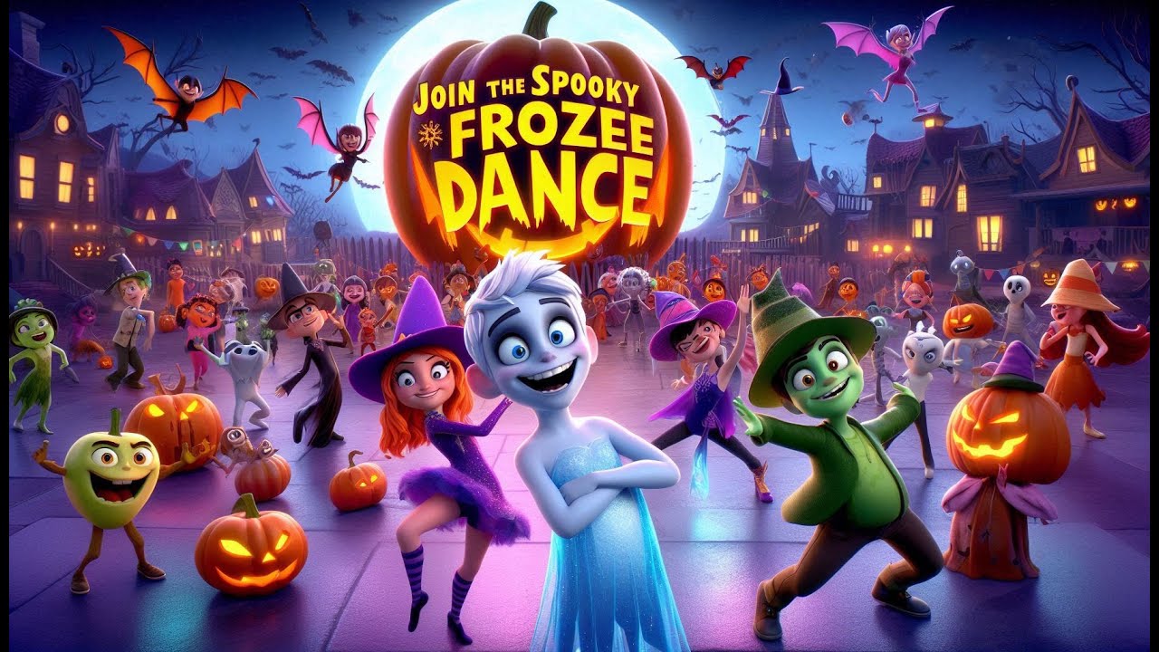 🎃 Spooky Freeze Dance Song 👻 | Halloween Fun for Kids 🎶 | Move, Dance ...