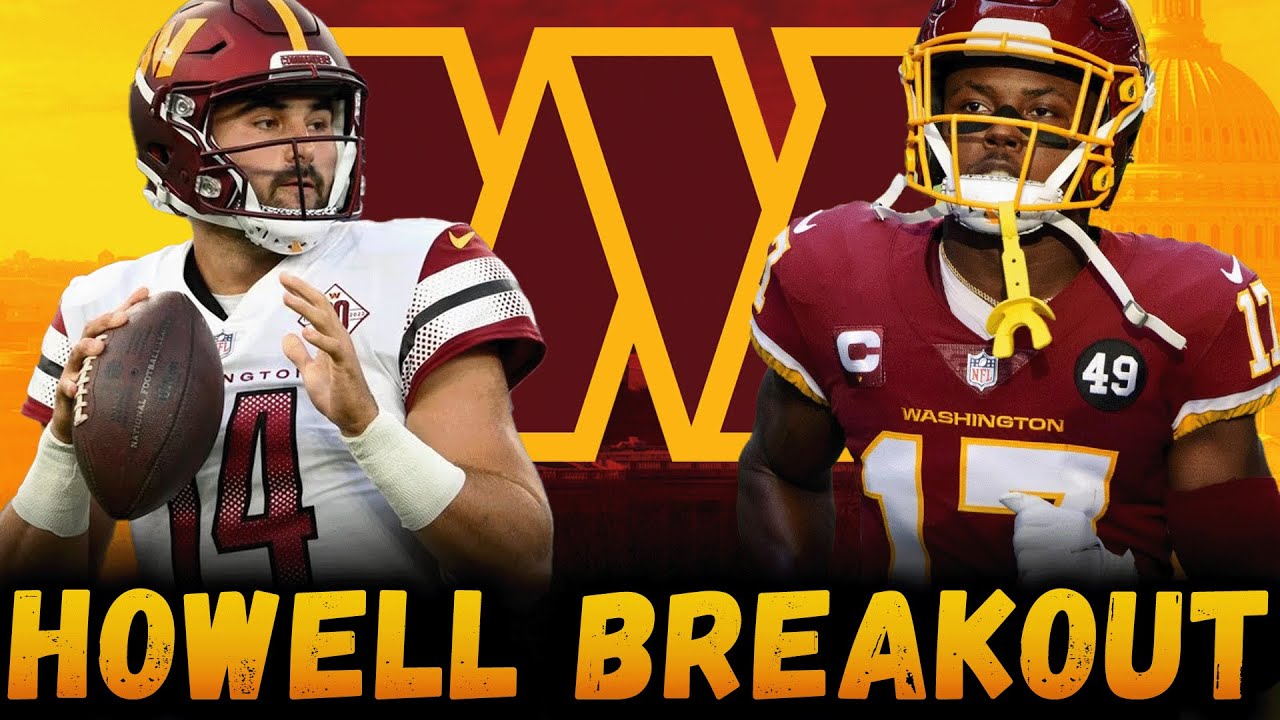 Sam Howell is the Future at QB for the Commanders - YouTube